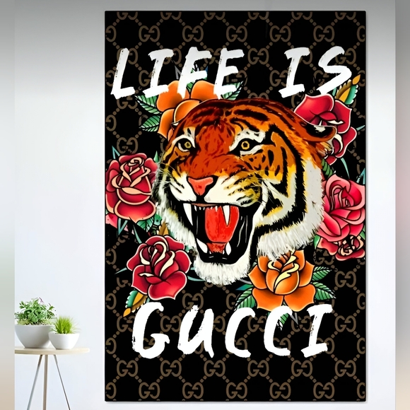 Gucci | Wall Decor | Gucci 1x17 Framed Wall Art | Poshmark